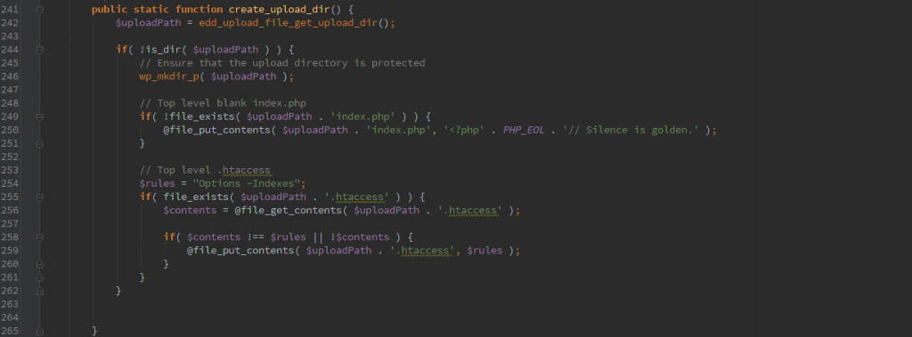 eddupload-createdir - Pritect Network